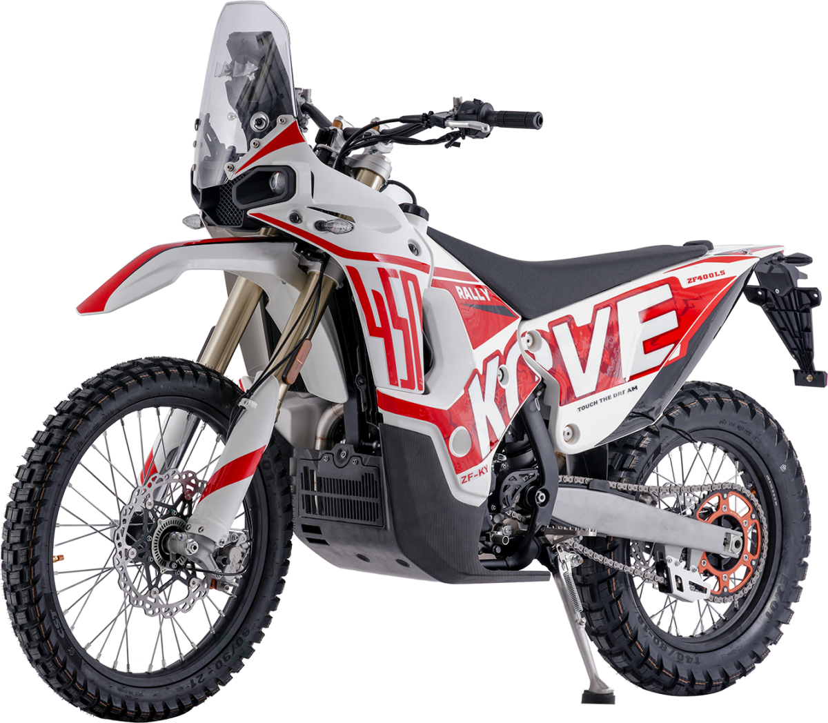 Experience Adventure with the KOVE 450 Rally High Seat Edition