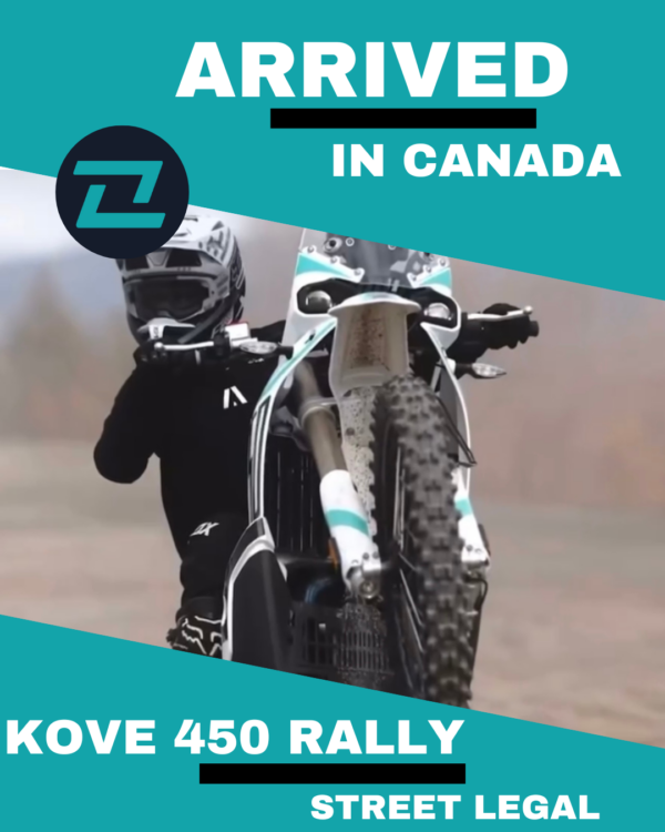 Kove 450 Rally hit dealer floors April 2025 & Canadian Demo Day tour ...